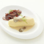 Quenelle de veau sauce crème pleurotes - Espri Restauration