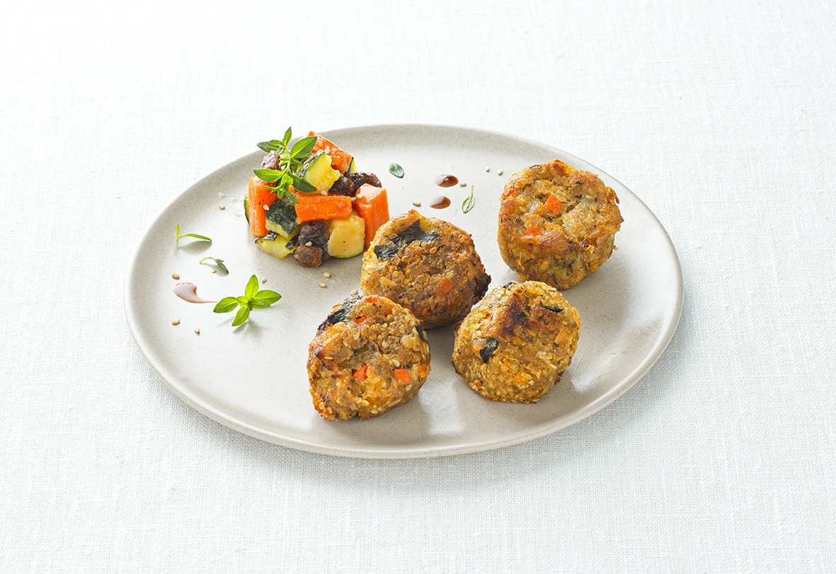 Boulette végétale à l'orientale - Espri Restauration