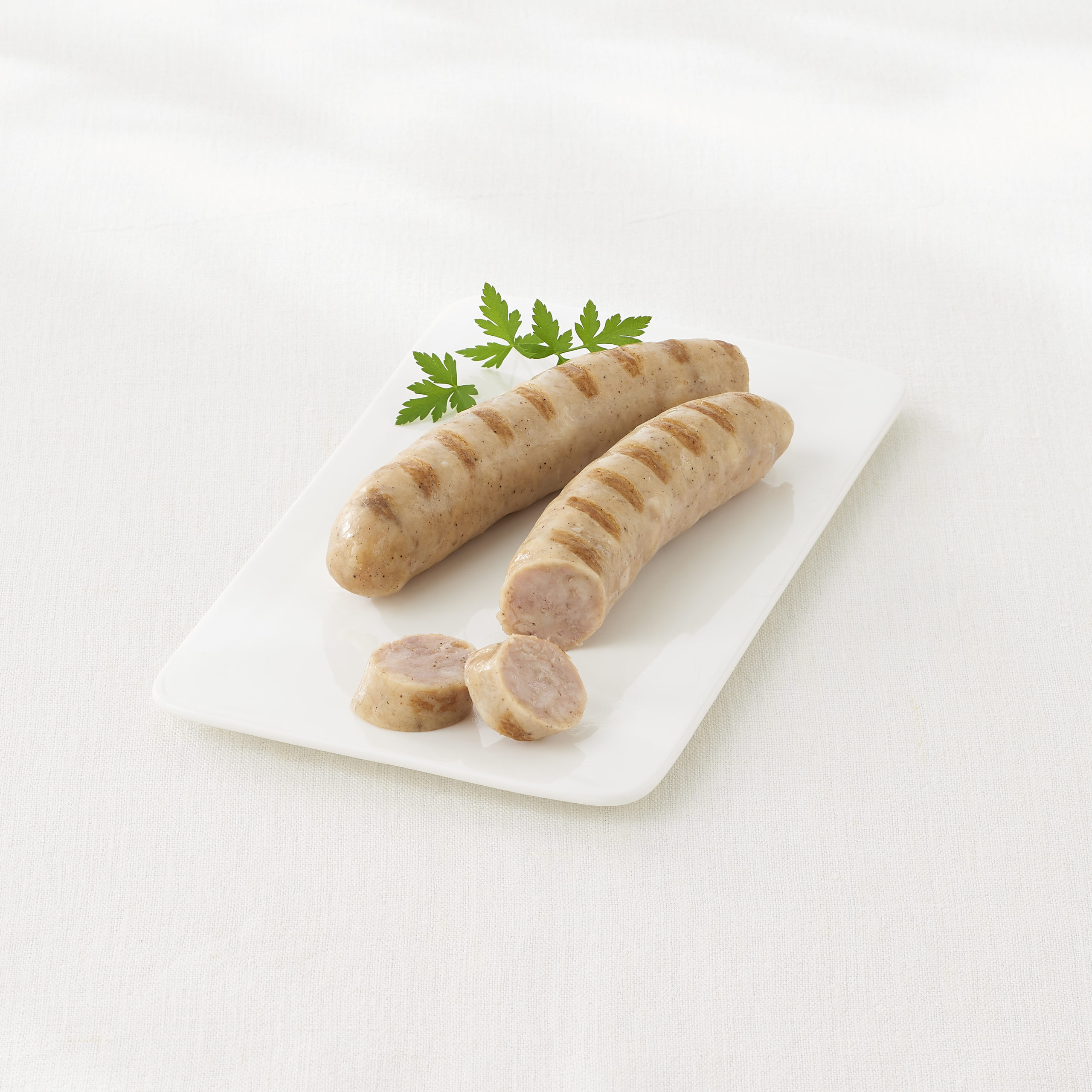 Saucisse pur porc FR cuite grillée - Espri Restauration